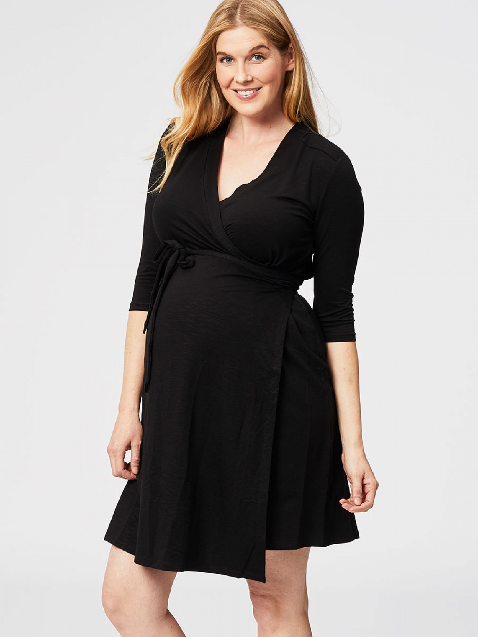 Long Sleeve Maternity Wrap Dress | Cake Maternity