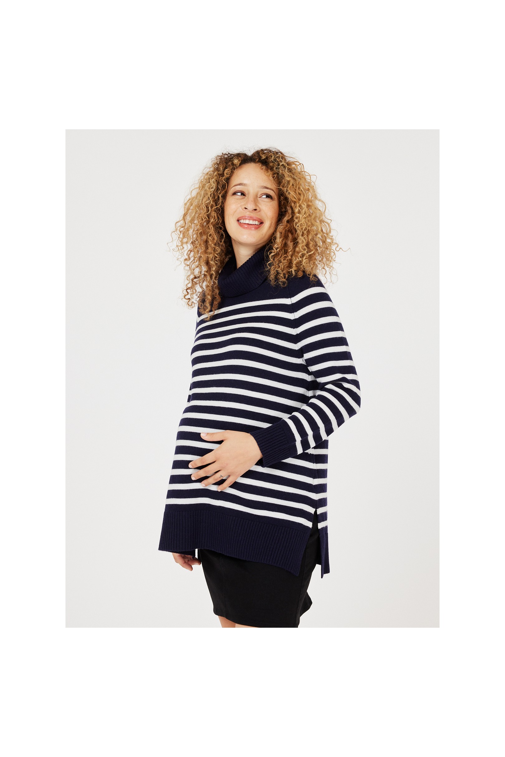 Jolie Turtle Neck Maternity Knit | Cake Maternity